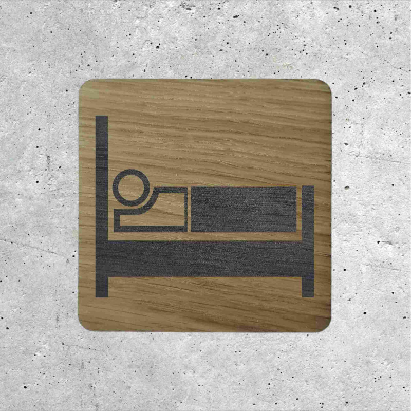 Room Signage | Eco-friendly | Handcrafted | Made in France